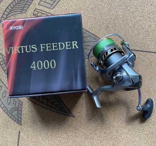 Катушка Ryobi Virtus feeder 4000 + шнур Flagman