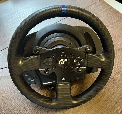 Руль thrustmaster t300 rs gt + педали