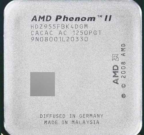 Процессор AMD Phenom II X4 955 Black Edition