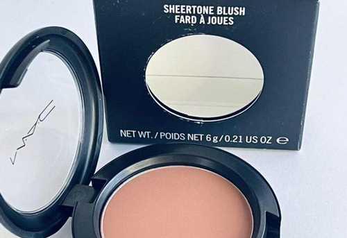 Mac Sheertone blush румяна #Gingerly Оригинал