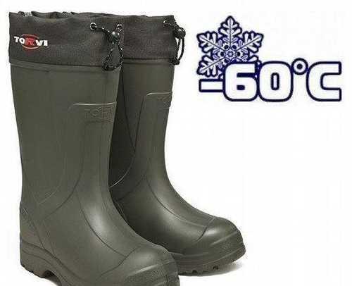 Сапоги torvi 40-41р. -60С с утепляющей вставкой