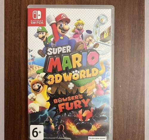 Super Mario 3D World   Bowser's Fury картридж