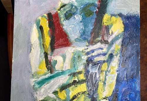 Картина художник Владимир Курдюков 1991 г
