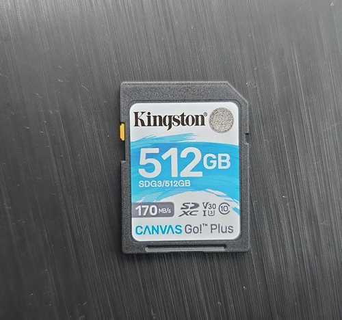 Карта памяти sdhc 512gb Kingston