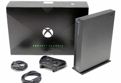 Xbox One X 1TB Project Scorpio Edition В коробке