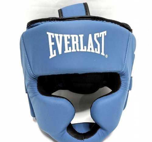 Шлем для бокса everlast blue and red