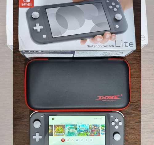 Nintendo switch lite 256Gb.Прошита.Много игр.Новая