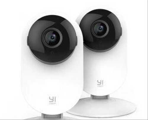 2 Камеры видеонаблюдения Xiaomi Yi 1080p (Y21GA)