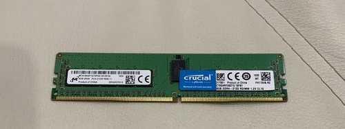 Оперативная память DDR4 rdimm 8GB