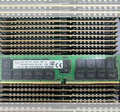 Оперативная память 64GB DDR4 3200 MHz ECC REG