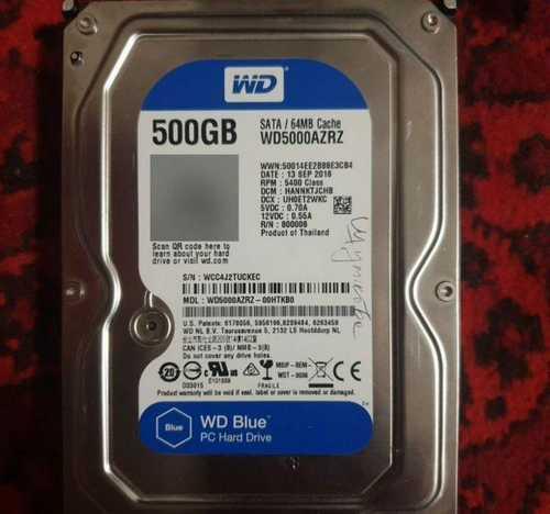 HDD WD Blue 500gb