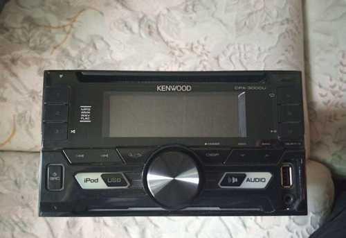 Автомагнитола 2din kenwood DPX 3000u б/у