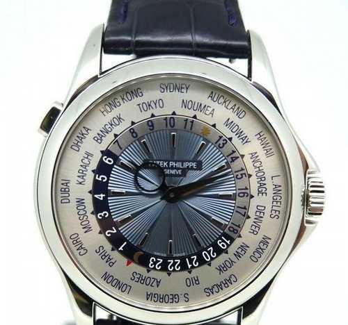 Швейцарские часы patek philippe World Time 5130P-0