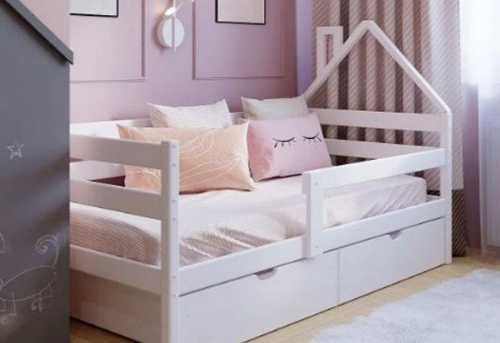 Кровать детская с домиком