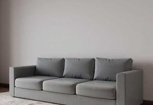 Vimle IKEA чехлы на диван серый
