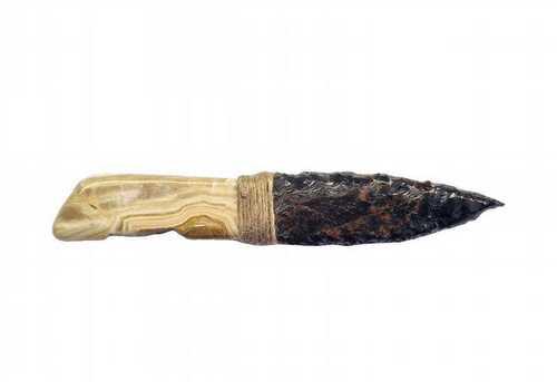 Ритуальный нож из оникса и обсидиана