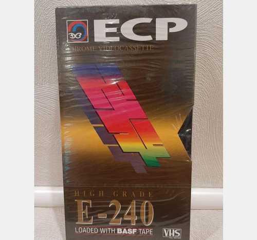 Видеокассеты VHS ECP E-240