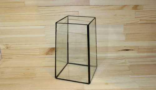Флорариум. Геометрическая ваза из стекла