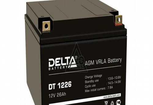 Аккумулятор delta DT1226