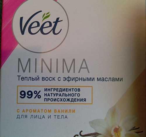 Тёплый воск Veet Minima