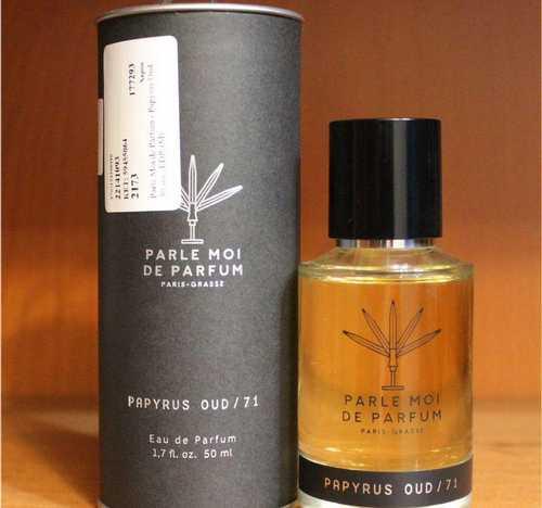 Papyrus Oud / 71, Parle Moi de Parfum