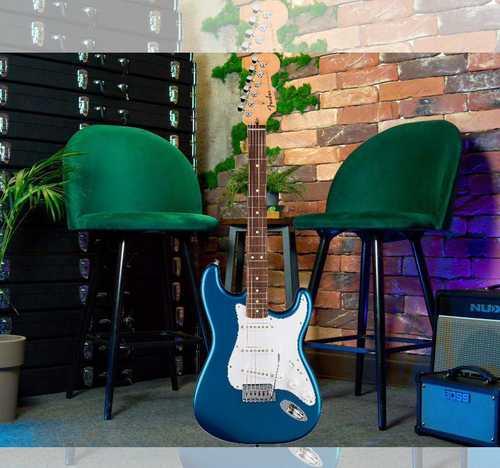 Fender Standard Stratocaster LRL Aqua Marine Metal