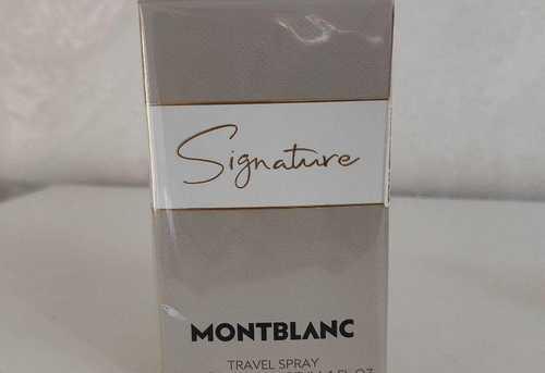 Парфюмерная вода montblanc Signature