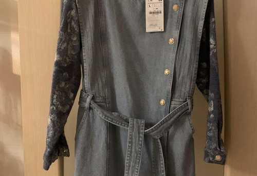 Джинсовое платье(куртка)