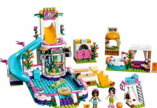 Lego Friends " Летний бассейн", 41313, бу