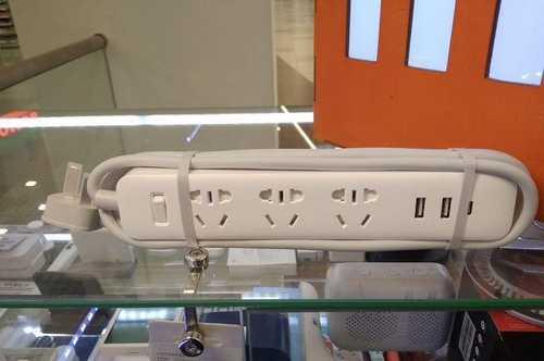 Cетевой удлинитель Xiaomi (3 роз. 2usb A / 1usb C)