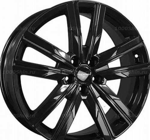 Диск 7,5*19 5*108 ET46 63,4 Khomen Wheels KHW1905 Black (Geely Monjaro/Tugella)