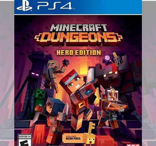 Игра Minecraft Dungeon - Hero Edition (PS4) б/у, Р