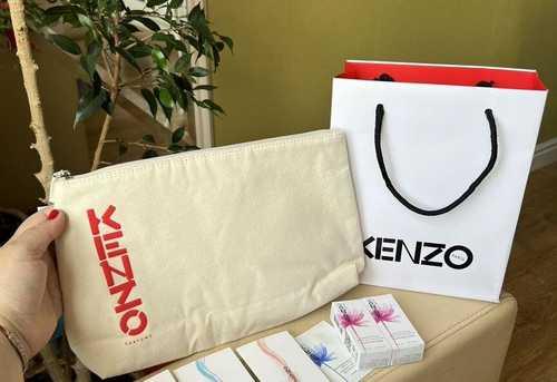 Kenzo набор с большой косметичкой