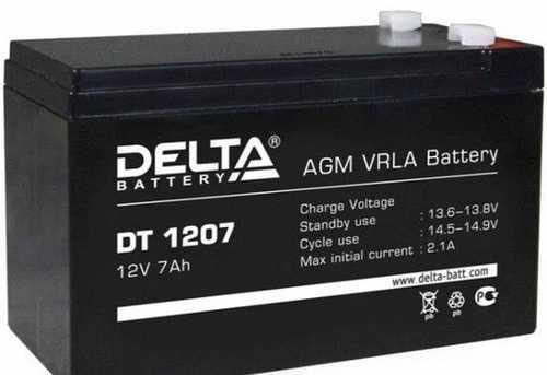 Акб (12V/7Ah) delta DT 1207