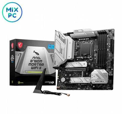 Материнская плата LGA1700 MSI MAG B760M mortar wif