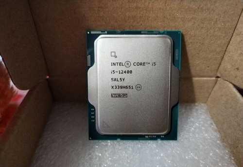 Процессор Intel Core i5-12400. Новый