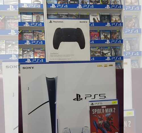 Sony playstation 5 slim Spider man 2 2 Dualsense