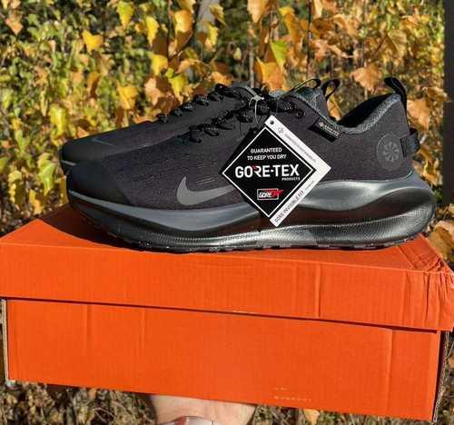 Новые Кроссовки Nike Infinity Rn4 Gore-Tex Black