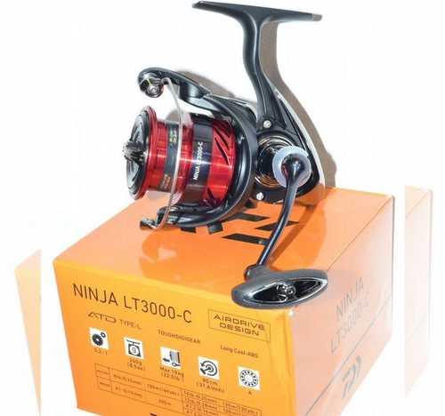 Катушка Daiwa 23 Ninja LT 3000C (4bb,5.3:1,240g)