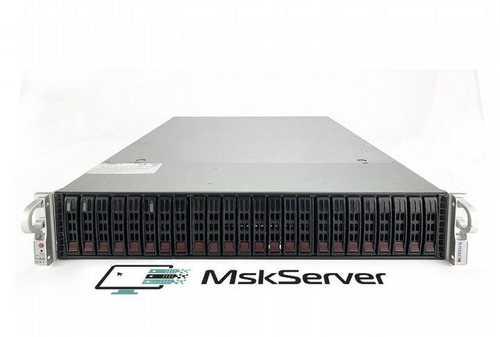 Сервер Supermicro 2028R-E1CR24N 2x E5-2667v4 16Gb