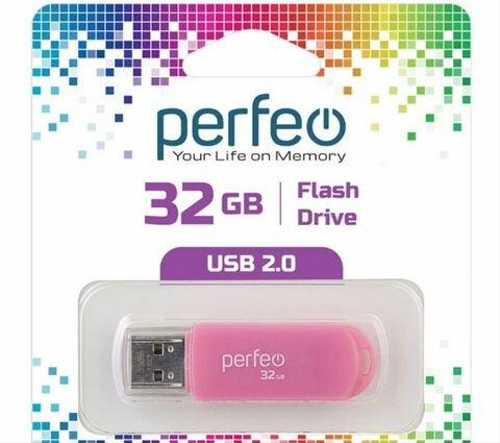 Флэшка 32Gb USB 2.0 компактная PF-C03P032