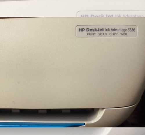 Принтер hp deskjet 3636