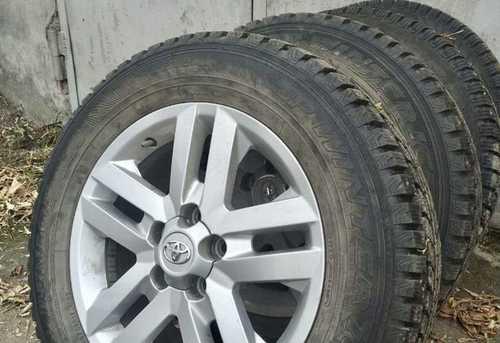 Зимняя резина r17 toyota raf4 идеал