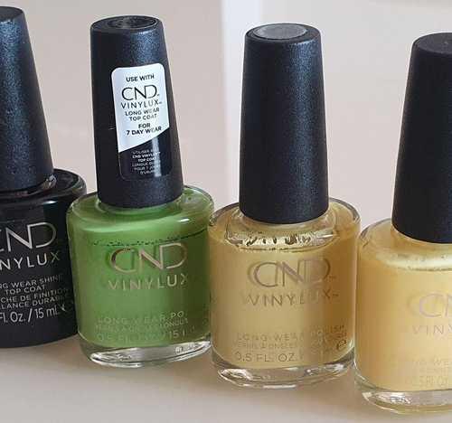 Лаки и топ vinylux cnd
