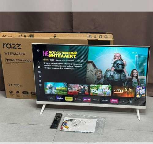 Телевизор Razz SmartTV W32FSS25FW