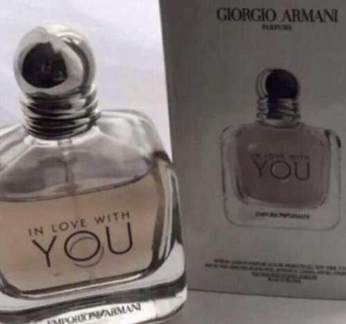 Giorgio Armani in love with