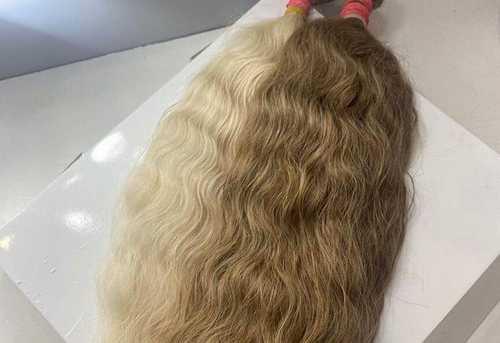 Волосы для наращивания детский срез 180гр 55 см