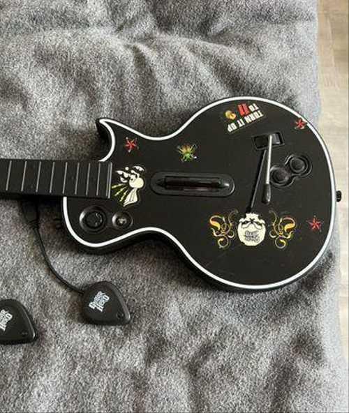 Гитара Guitar Hero Les Paul PS3 с ресивером