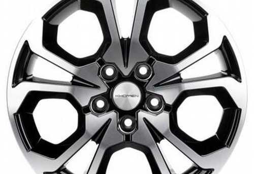 Khomen Wheels KHW1711 R17 Black-FP для Kaptur