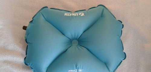 Надувная подушка klymit Pillow X large Green Новая